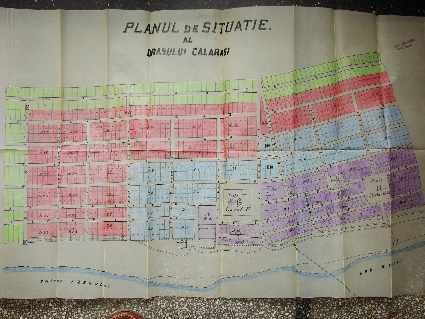 15 IULIE 1852. PRIMUL PLAN DE SISTEMATIZARE AL CĂLĂRAȘIULUI | Pagini de ...